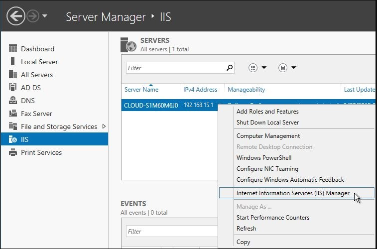 How to create website on window server through IIS - Help | Buzinessware
