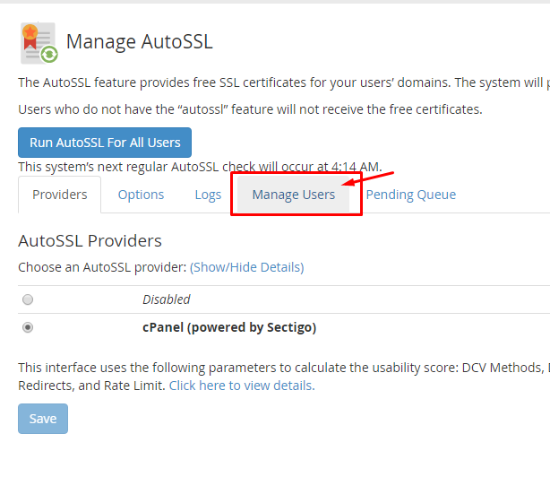Enabling Let’s Encrypt for AutoSSL on WHM based Servers - Help | Buzinessware