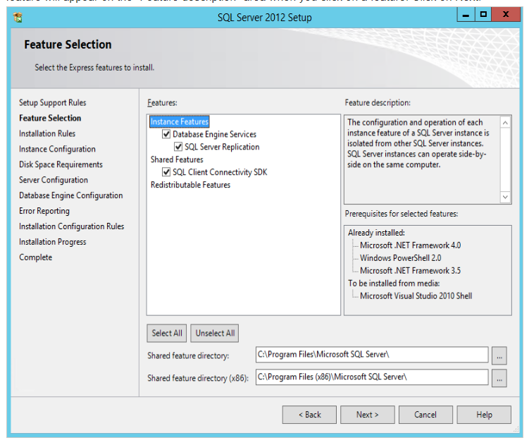 How to install SQL Server 2012 on Windows server 2012 - Help | Buzinessware