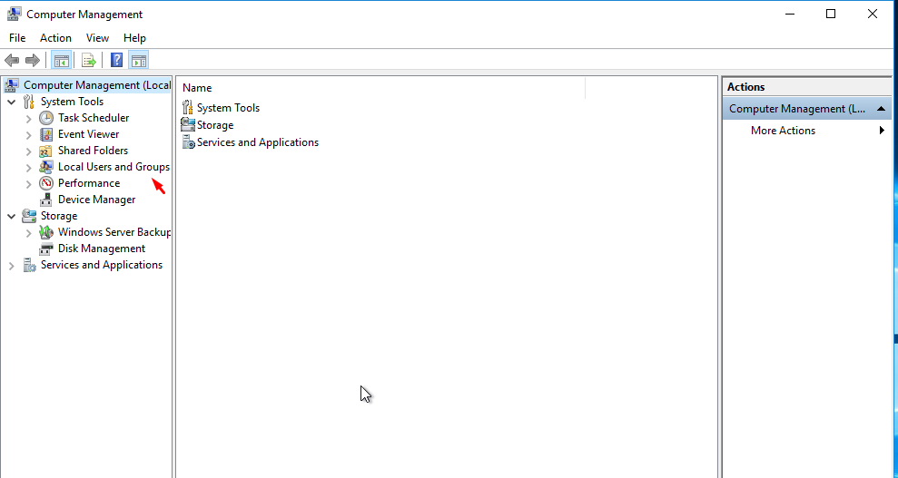 How to add standard users in windows server 2016 - Help | Buzinessware