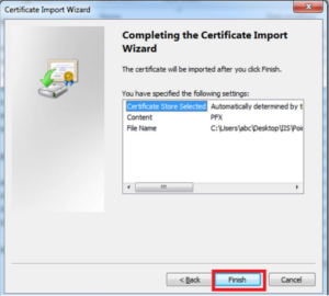 How to install PFX in Windows Machine - Help | Buzinessware