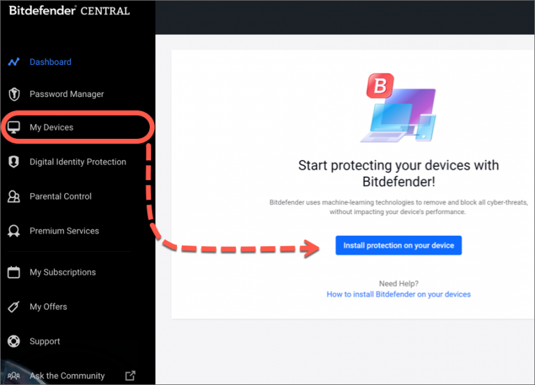 How to install Bitdefender on Windows - Help | Buzinessware