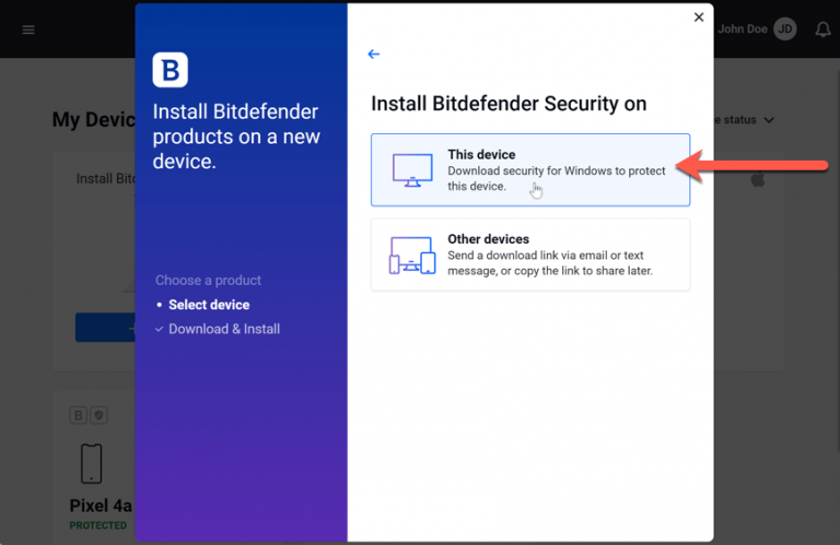 How to install Bitdefender on Windows - Help | Buzinessware